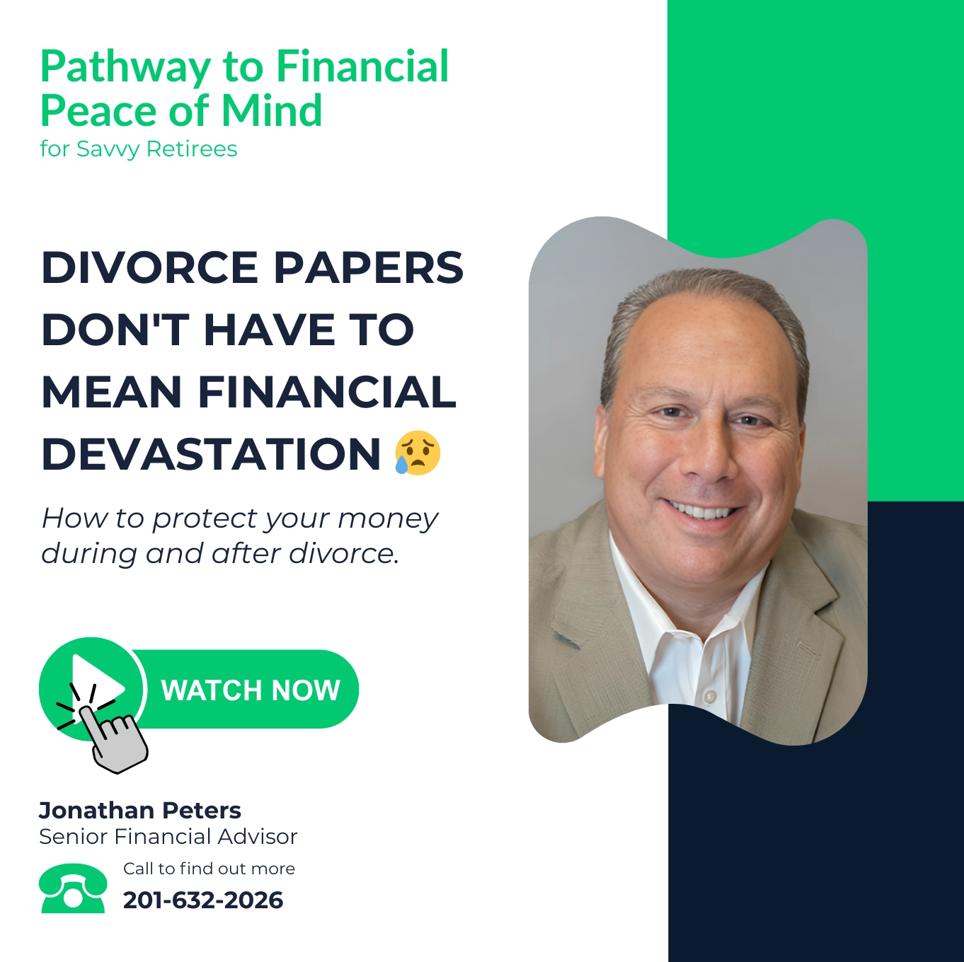 Jonathan Peters | Divorce Papers Don't Have to Mean Financial ...