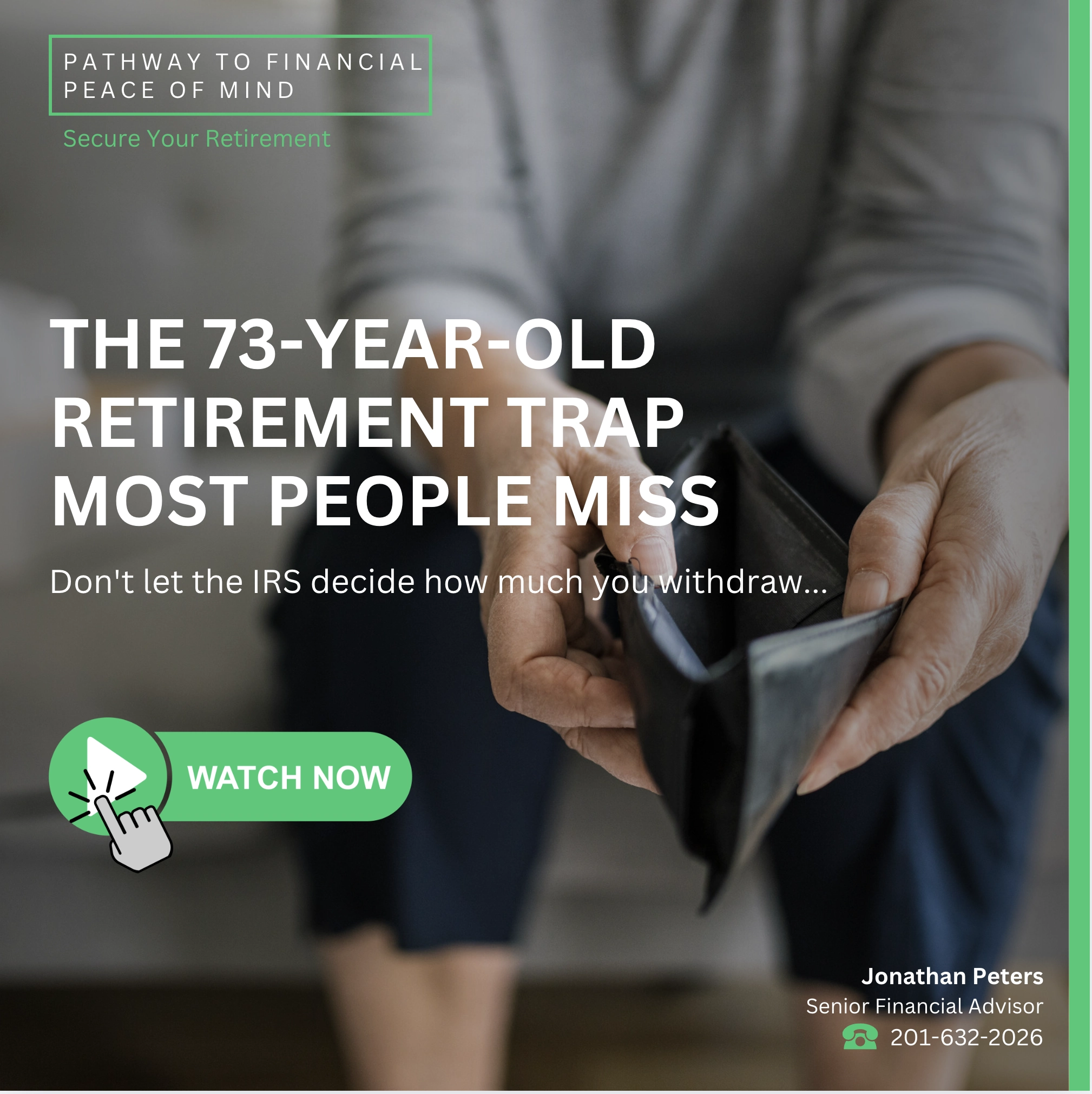 Jonathan Peters | The 73-Year-Old Retirement Trap Most People Miss | Pathway to Financial Peace ...